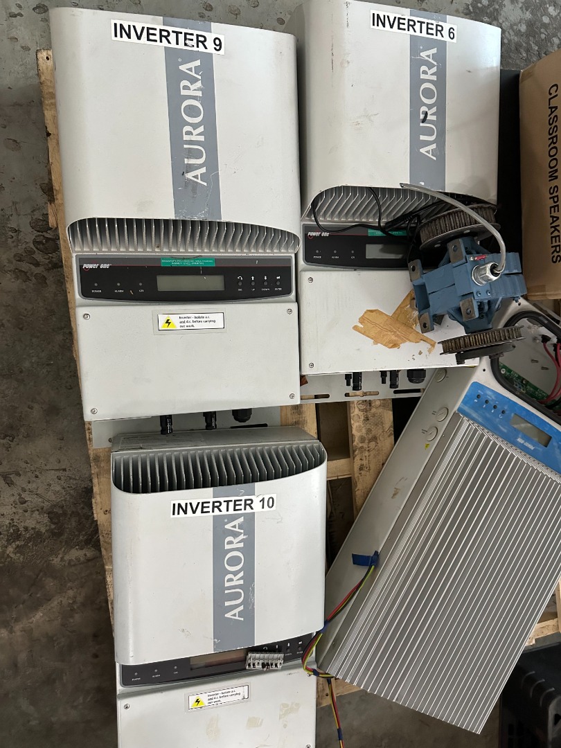 POWER ONE AURORA SOLAR/WIND INVERTER kw 12/08 pvi-6000outd-id OFF GRID ...