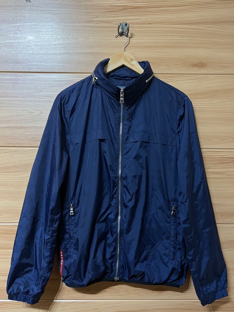 Prada Packable Hood Jacket, Men's Fashion, Coats, Jackets and Outerwear ...