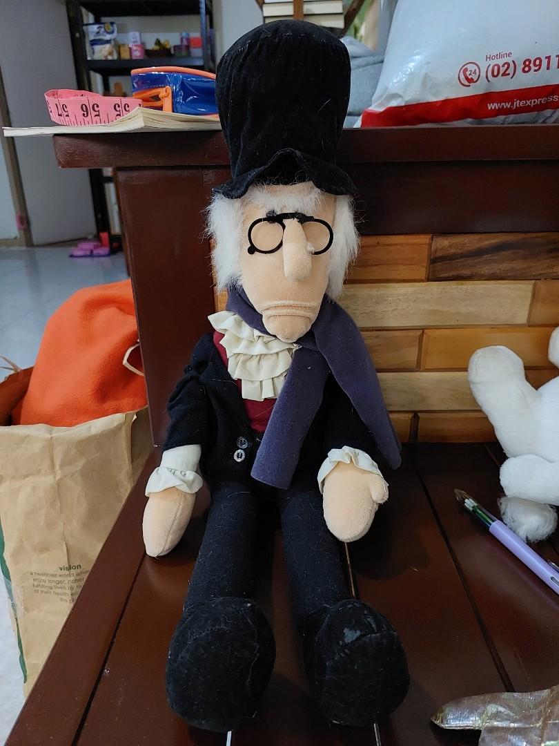 pre-loved Scrooge plushie, Hobbies & Toys, Toys & Games on Carousell