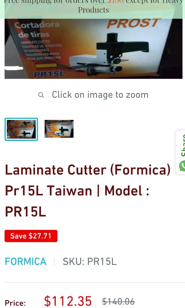 Prost Laminate cutter, Furniture & Home Living, Home Improvement ...