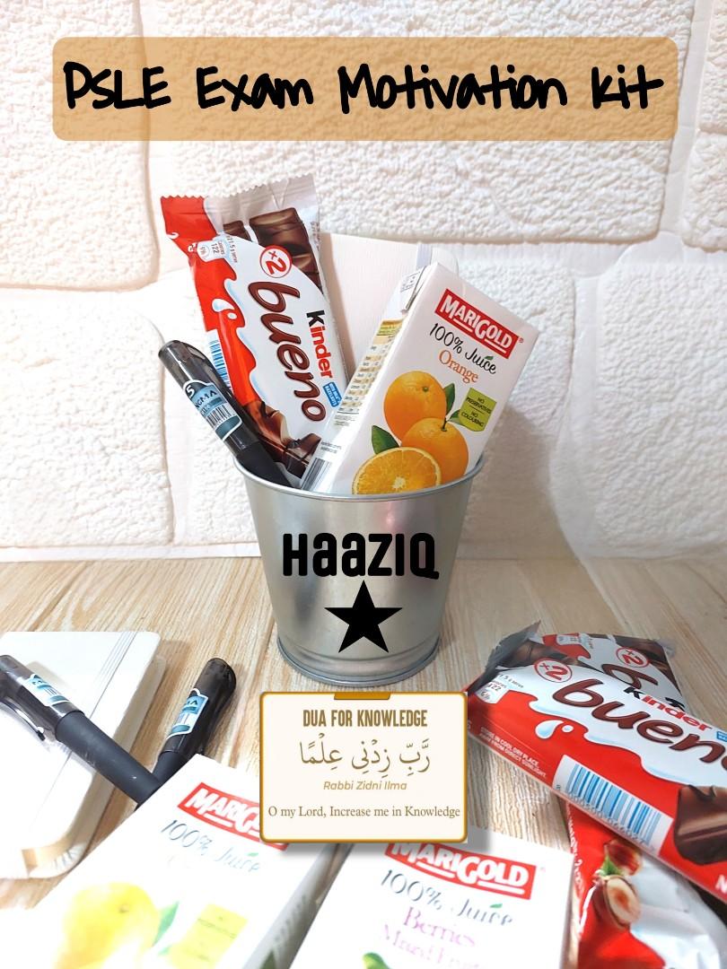 PSLE Gift Exam Motivation Hamper, Food & Drinks, Gift Baskets & Hampers ...