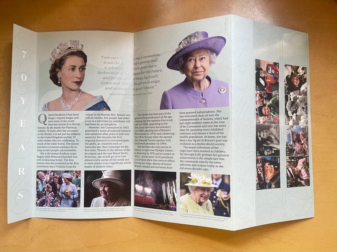 Queen Elizabeth II - Stamp collection - Platinum Jubilee, Hobbies ...