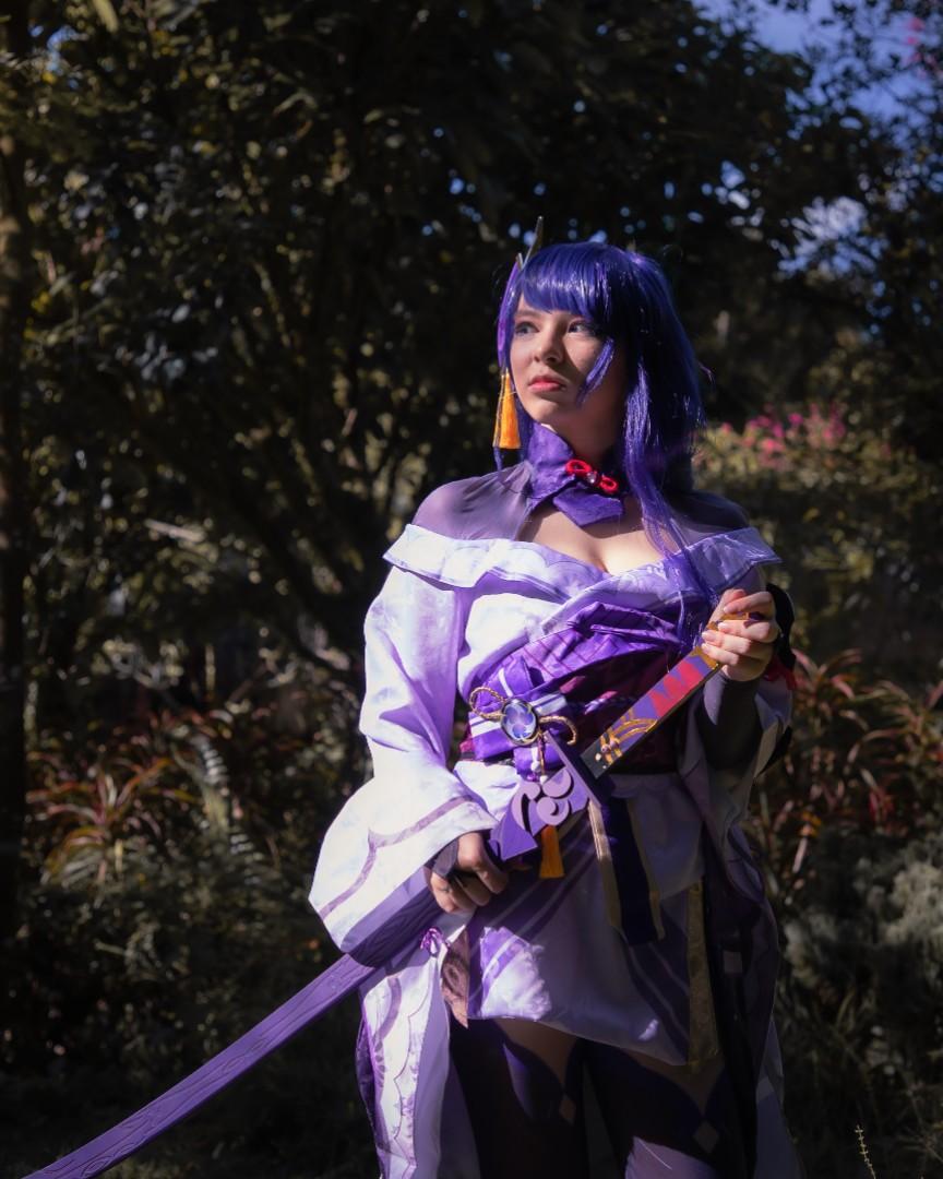 WTS/WTT Raiden Shogun Ei Cosplay(Avail now :D), Hobbies & Toys ...