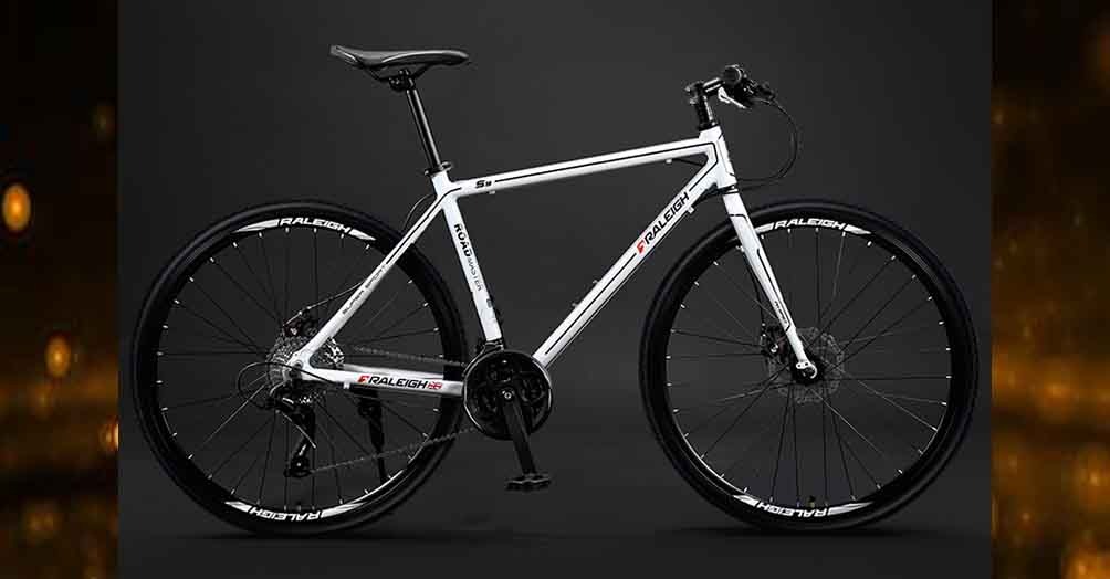 Raleigh S9 : 26 Inch 24 Speed [White] Bike Road Bicycle Hybrid Bike ...