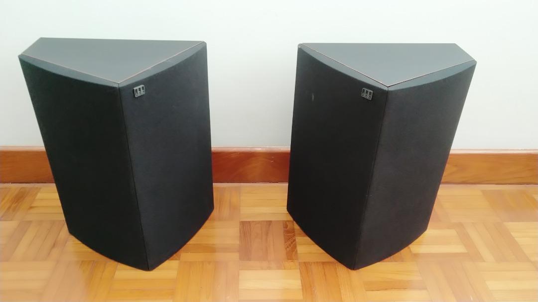 RARE ADC Trapezoid loudspeakers, Audio, Soundbars, Speakers & Amplifiers on Carousell