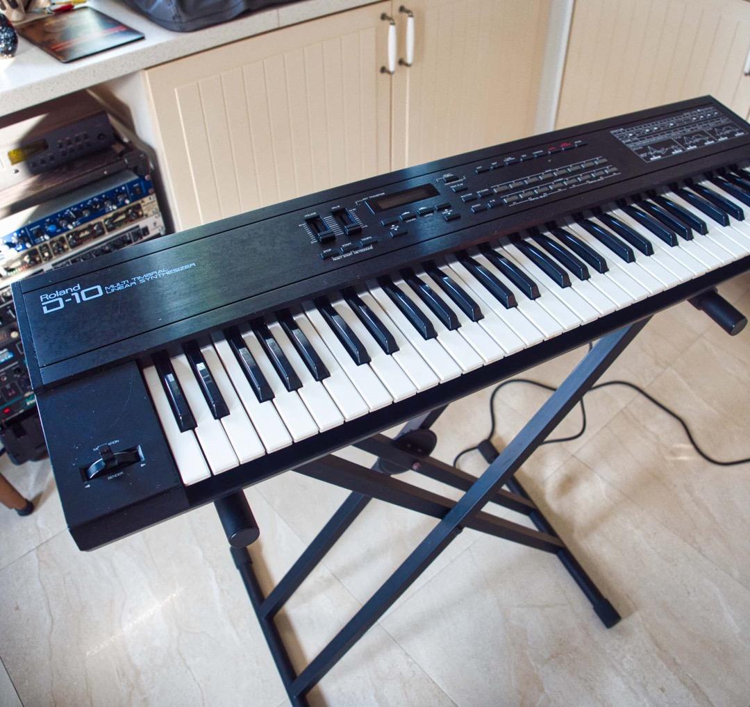 Recording Studio: Roland D10 Synthesizer, Audio, Other Audio Equipment ...