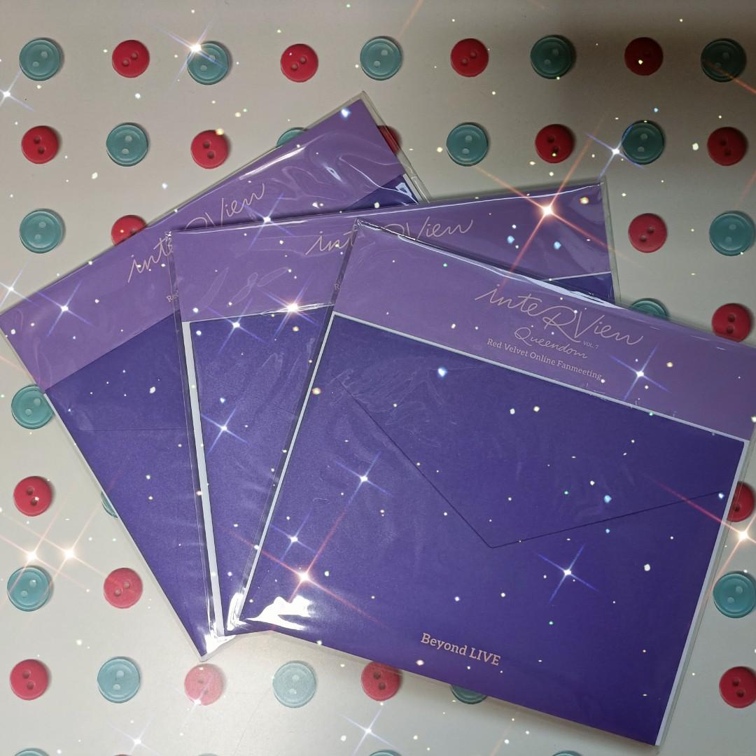 red velvet special ar ticket set || seulgi wendy yeri || queendom volume 7 inteRView beyond live ...