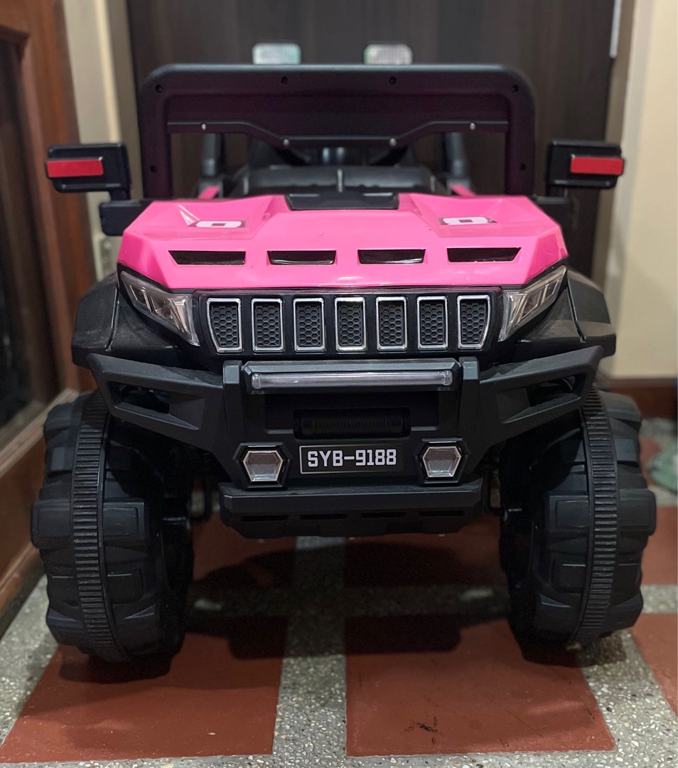 Chargeable Battery Operated Electric Ride on car with remote control ...