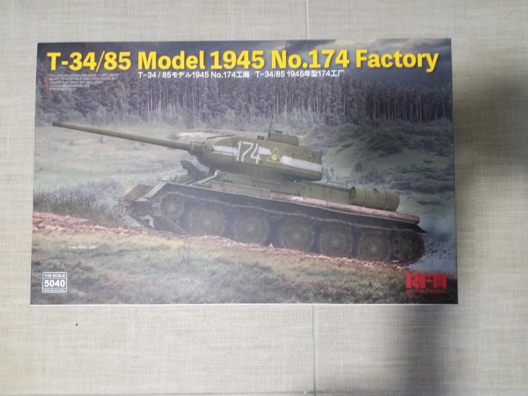 RFM 1/35 T-34/85 Model 1944 No.174 Factory, Hobbies & Toys, Toys & Games on Carousell