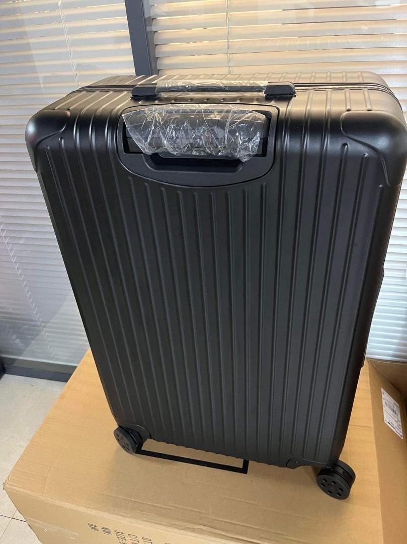 Rimowa Essential Matte Black, Hobbies & Toys, Travel, Luggage on Carousell