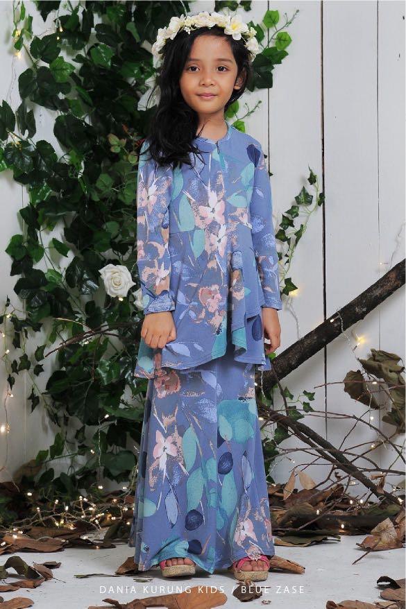 Rina salleh Dania kurung, Women's Fashion, Muslimah Fashion, Baju ...