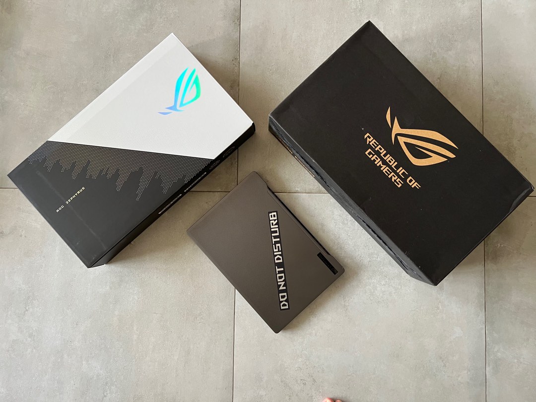 ROG Zephyrus G14 GA401IV-HE198T with AniMatrix, Computers & Tech ...