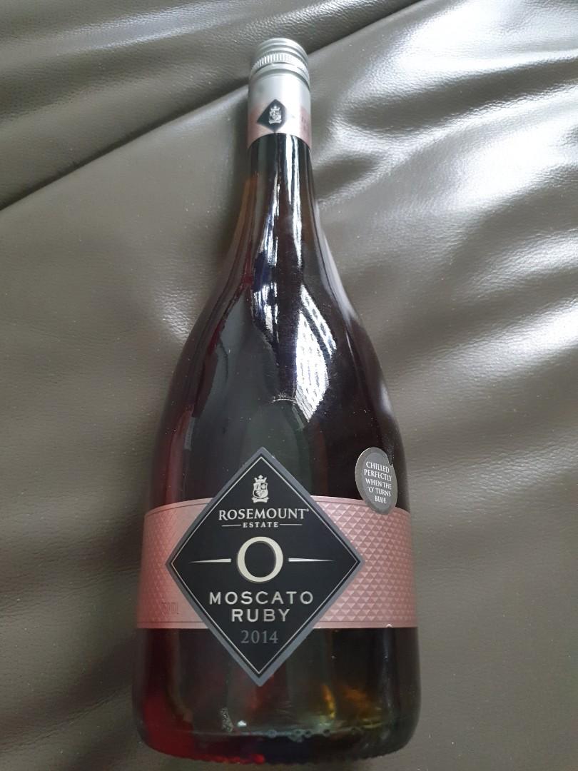 Rosemount estate moscato ruby 2014 750ml, Food & Drinks, Alcoholic ...
