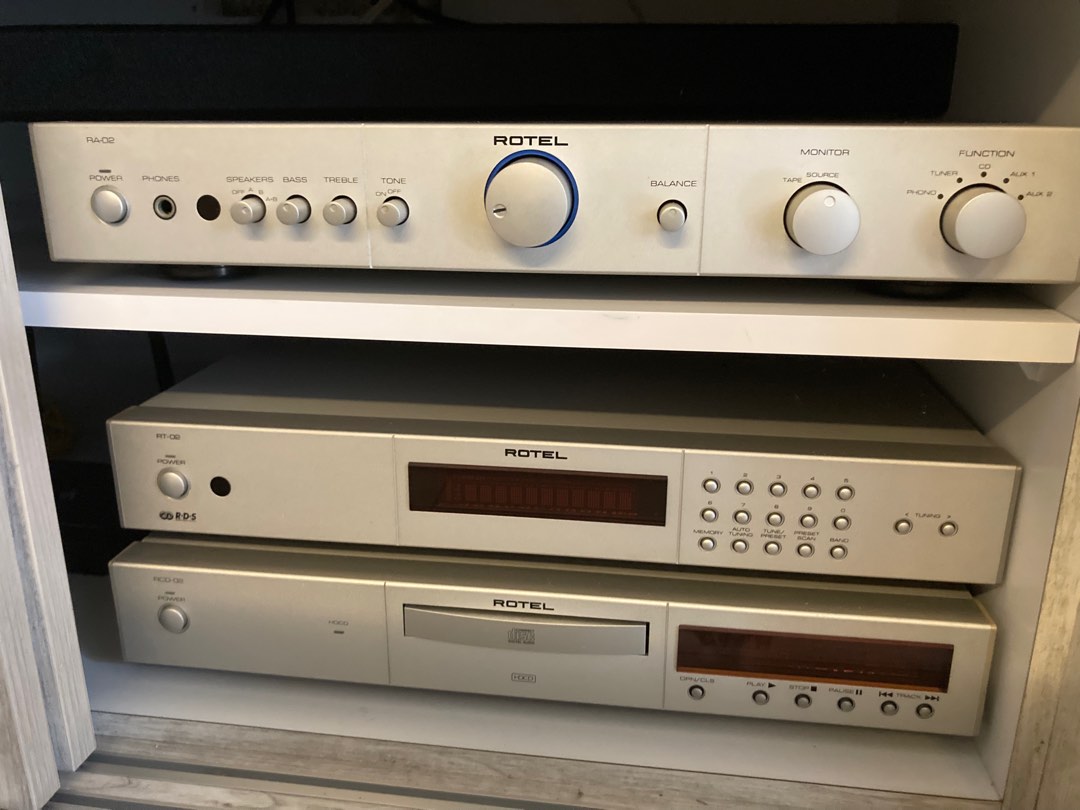 Rotel Stereo set, Audio, Soundbars, Speakers & Amplifiers on Carousell