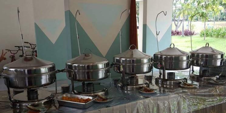 Round buffet trays / Round Chafing Dish, Furniture & Home Living ...