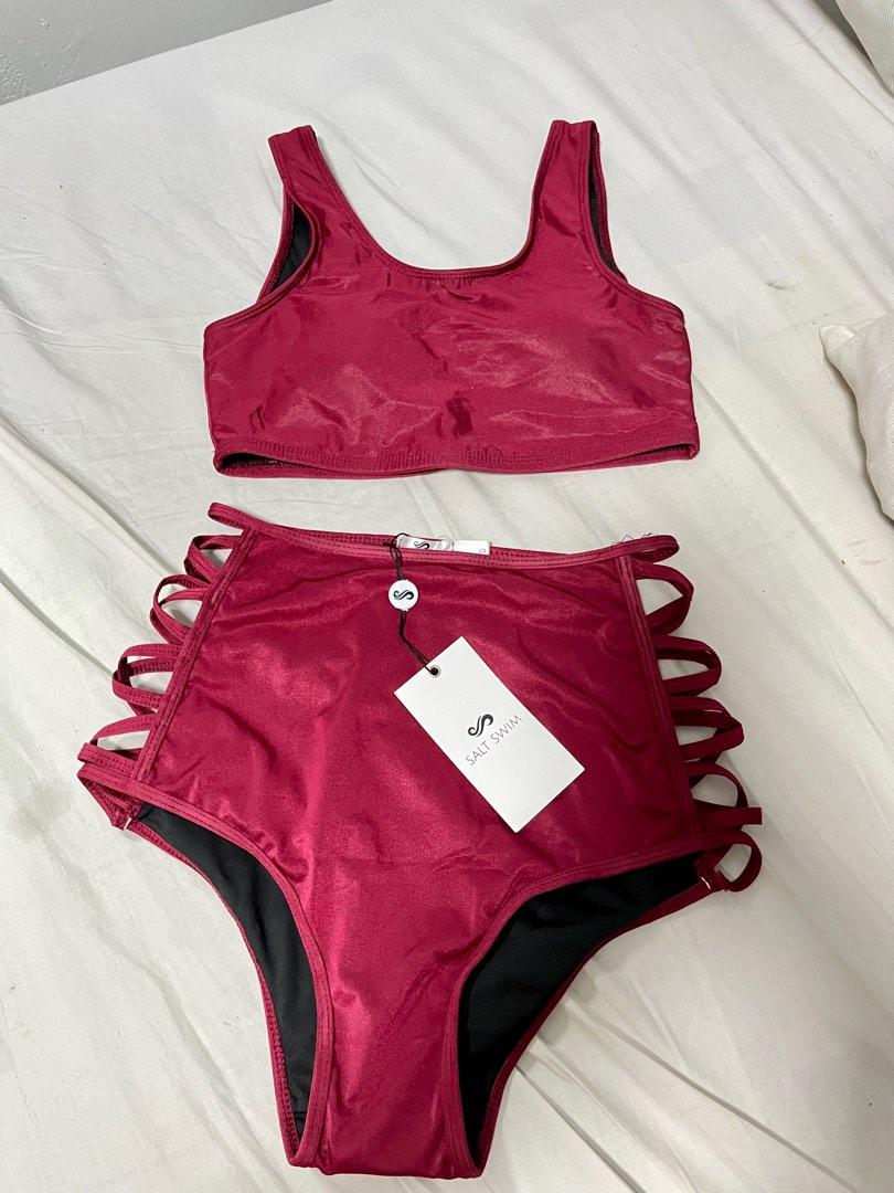 Salt Swim Portia Hi-Kini Set, Women's Fashion, Swimwear, Bikinis ...