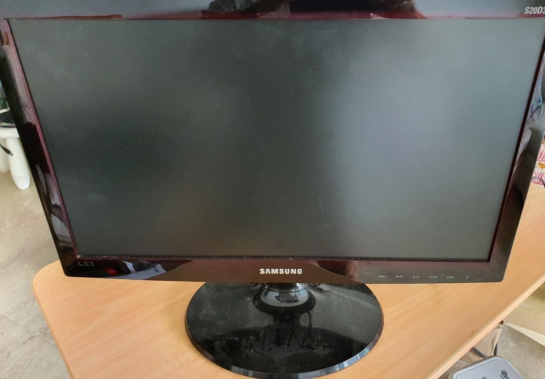 Samsung 20 inch Monitor, Computers & Tech, Parts & Accessories, Monitor ...