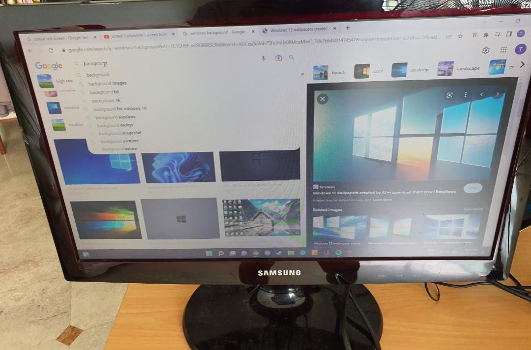 Samsung 20 inch Monitor, Computers & Tech, Parts & Accessories, Monitor ...