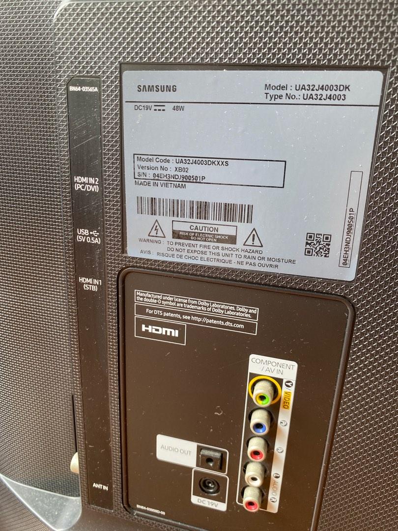 Samsung Analog TV, TV & Home Appliances, TV & Entertainment, TV on ...