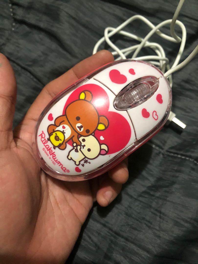 Sanrio rilakkuma optical mouse, Computers & Tech, Parts & Accessories ...