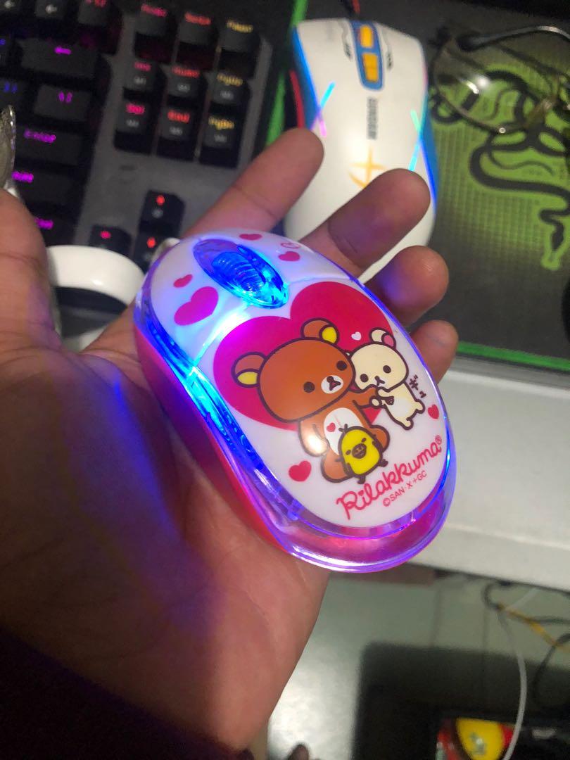 Sanrio rilakkuma optical mouse, Computers & Tech, Parts & Accessories ...