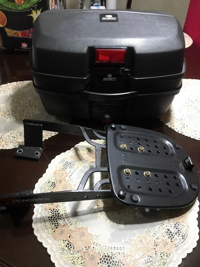 SEC Box 32ltrs w/monorack bracket, Motorbikes, Motorbike Parts ...