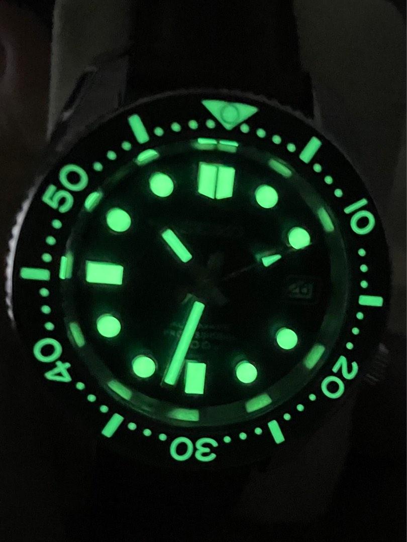 Seiko mod green diver, Men's Fashion, Watches & Accessories, Watches on ...