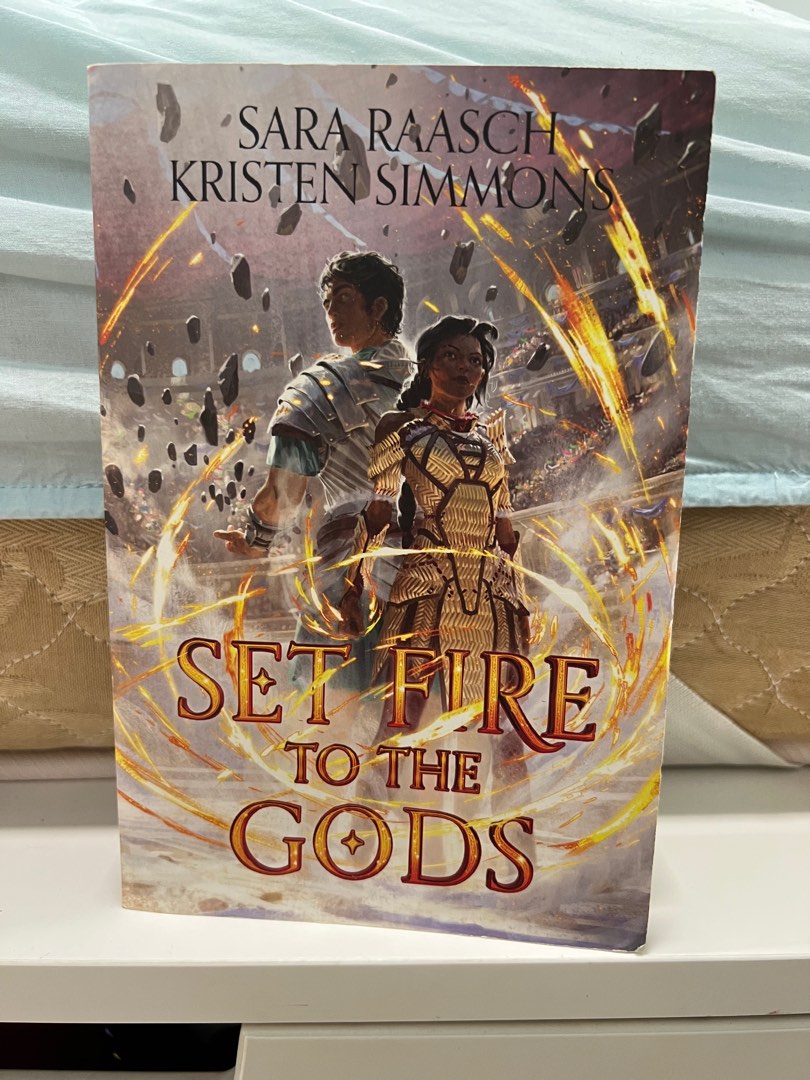 Set Fire To The Gods by Sara Raasch and Kristen Simmons, Hobbies & Toys ...