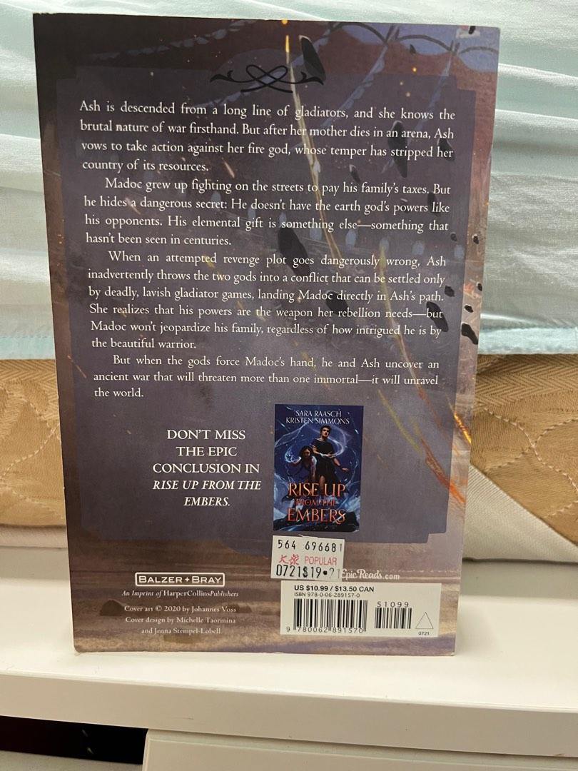 Set Fire To The Gods by Sara Raasch and Kristen Simmons, Hobbies & Toys ...