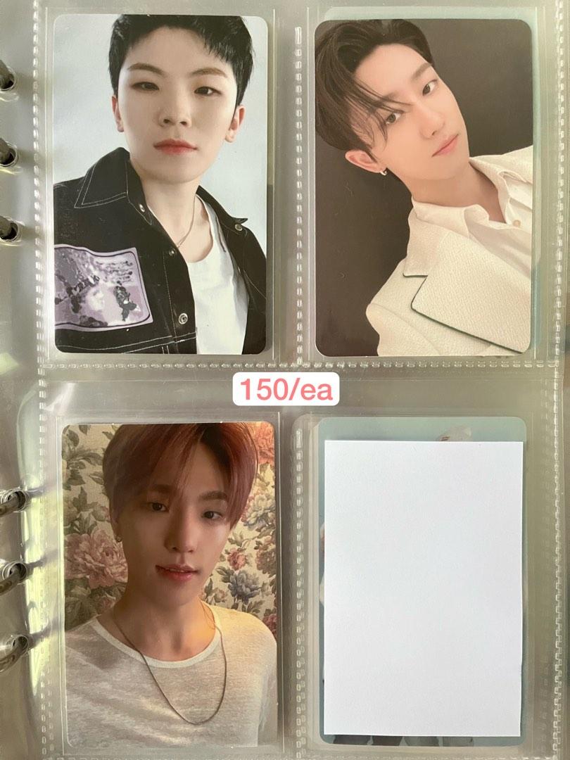 SEVENTEEN PHOTOCARDS WOOZI JEONGHAN MINGYU VERNON JUN THE8 DINO ...