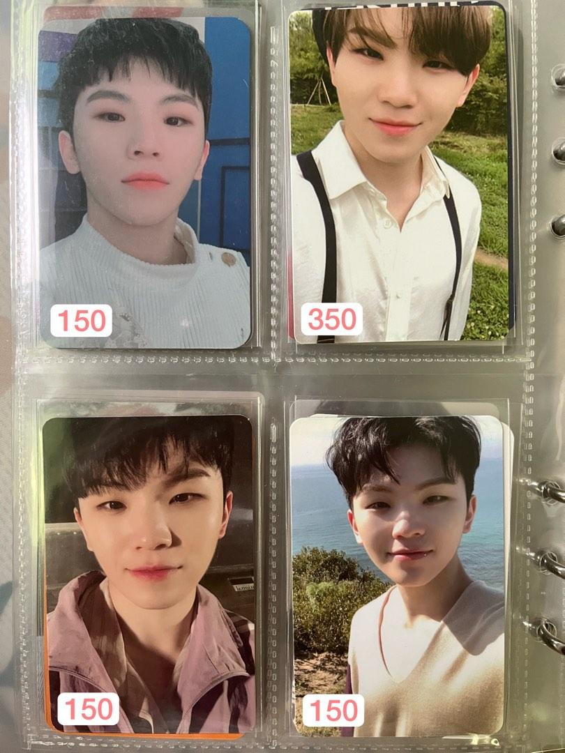 SEVENTEEN PHOTOCARDS WOOZI JEONGHAN MINGYU VERNON JUN THE8 DINO ...