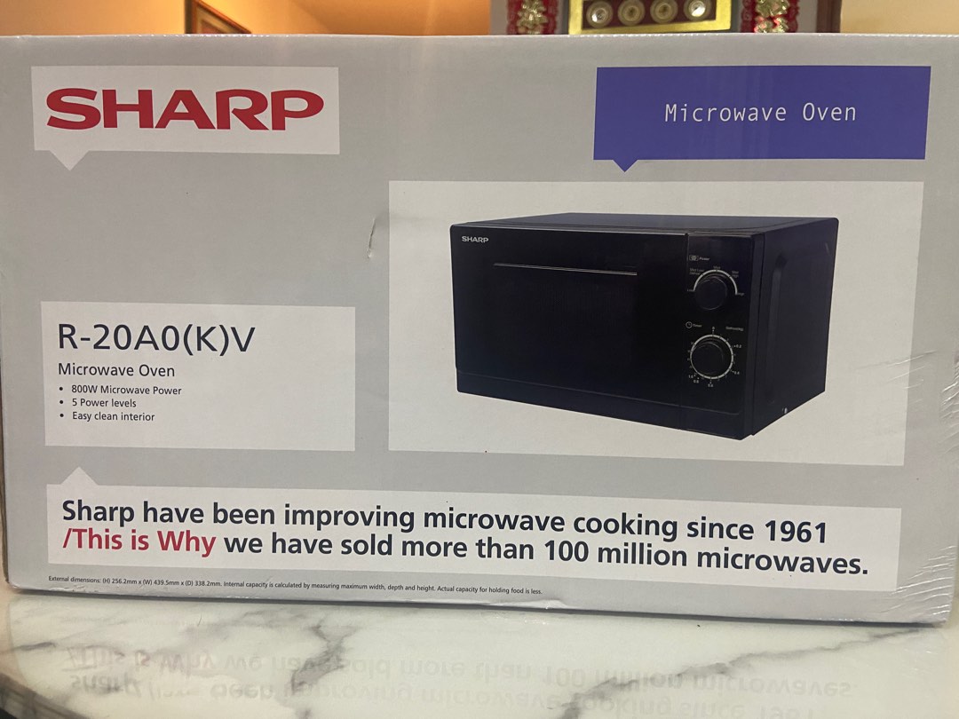 Sharp Microwave Oven R-20A0(K)V, TV & Home Appliances, Other Home ...