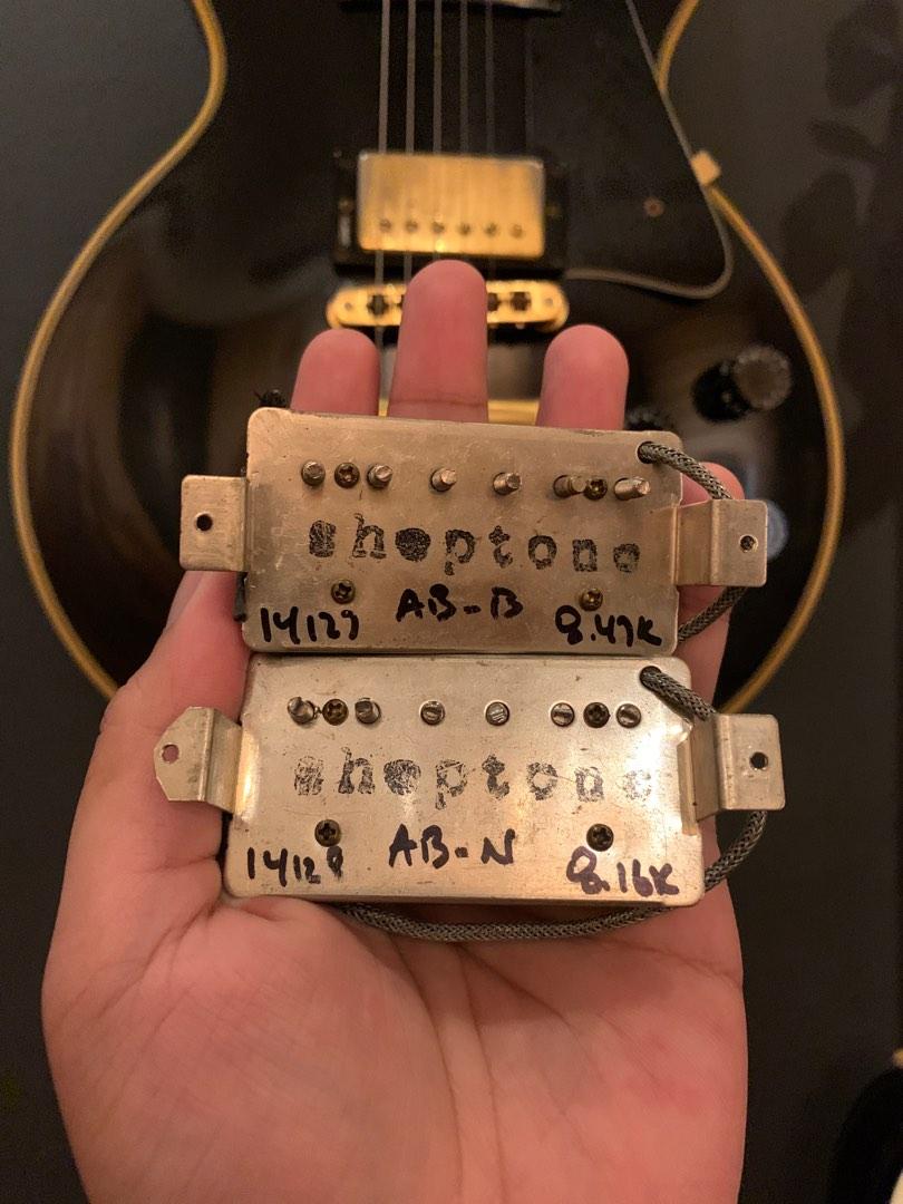Sheptone Tribute AB Custom Handwound pickups set (rare & hard to find ...