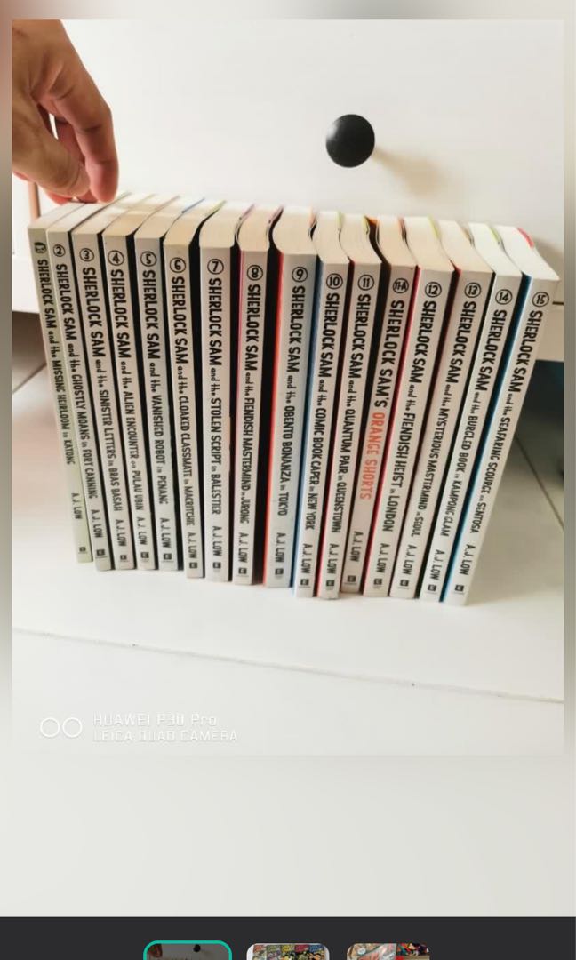 Sherlock Sam - 16 books, Hobbies & Toys, Books & Magazines, Children's ...