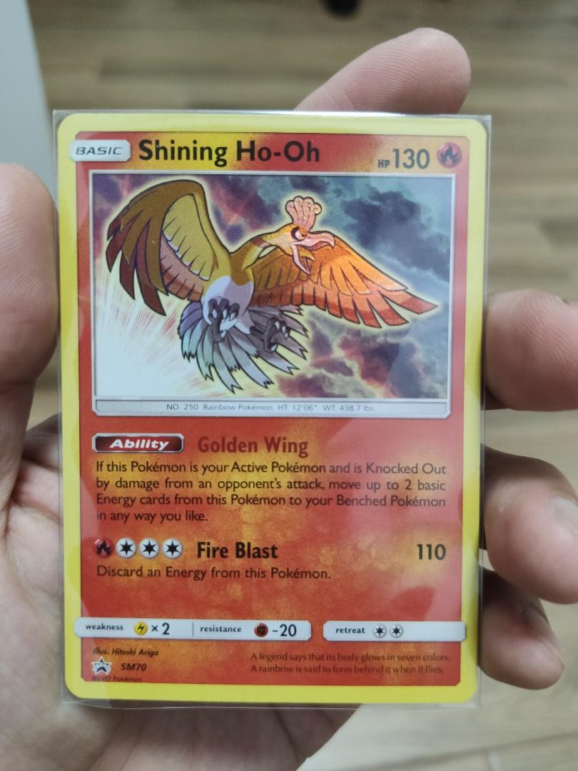 Shining Ho-Oh Pokémon Card, Hobbies & Toys, Toys & Games on Carousell