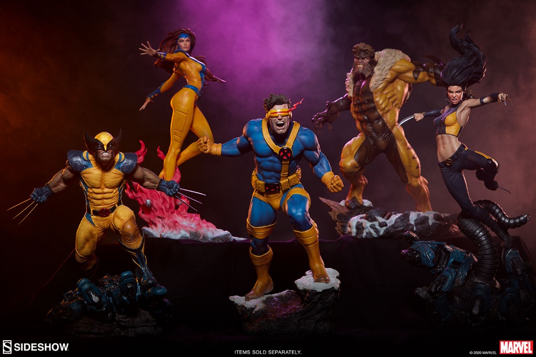 Sideshow - Premium Format Jean Grey Exclusive & Cyclops Combo, Hobbies ...