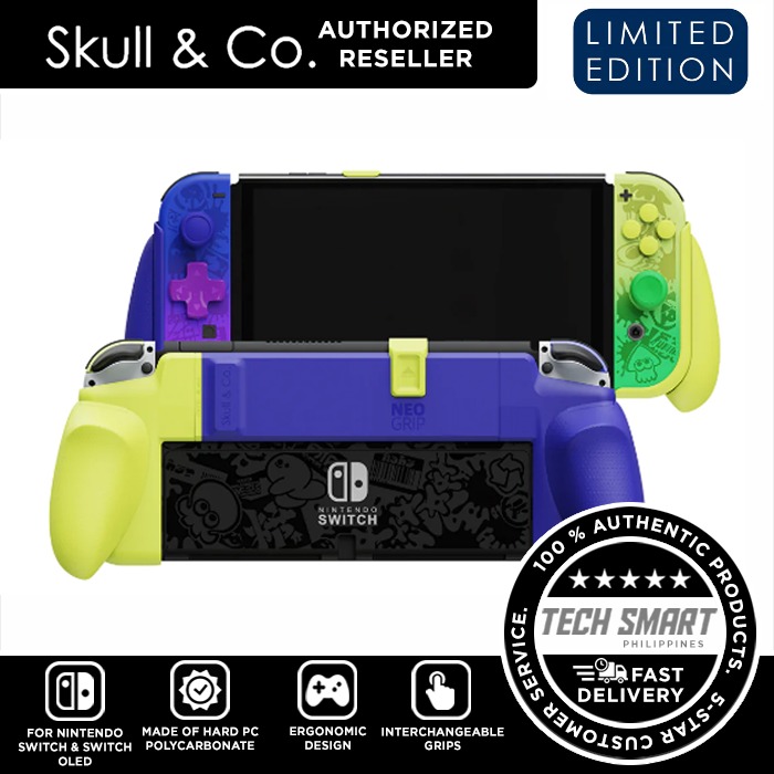 Skull & Co Limited Edition NeoGrip Splatoon for Nintendo Switch and ...
