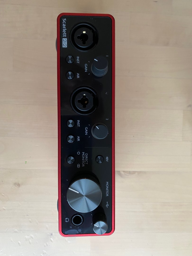 Focusrite 2i2 Audio Interface, Audio, Other Audio Equipment on Carousell