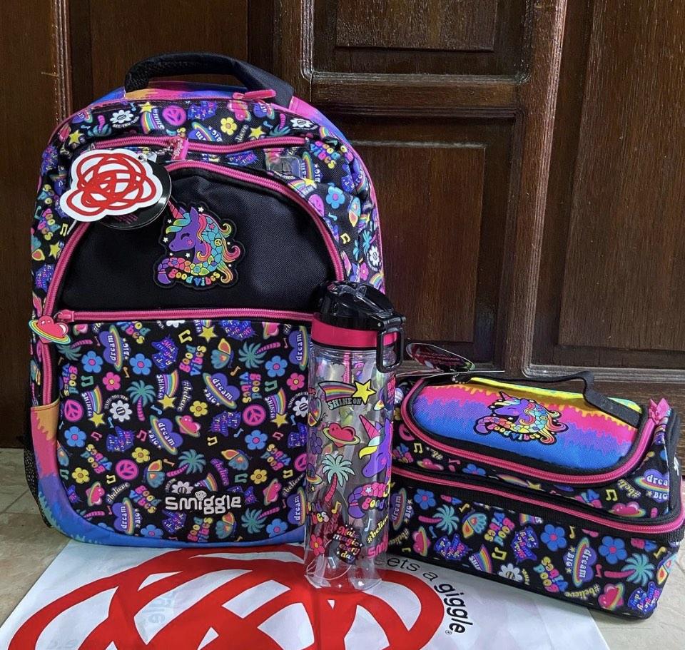 Smiggle Backpack Set, Women's Fashion, Bags & Wallets, Backpacks on ...
