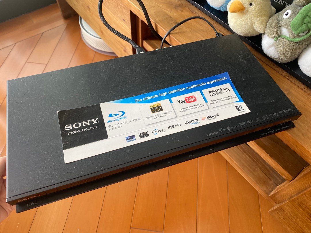 Sony Blu-Ray BDP-S370, 家庭電器, 電視 & 其他娛樂, 藍光及播放器 - Carousell
