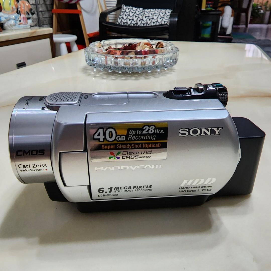 Sony DCR-SR300 Handy Cam, Photography, Video Cameras on Carousell