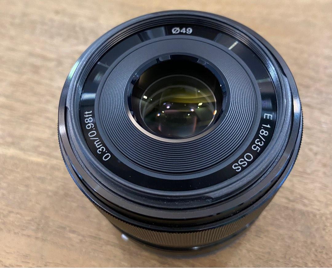 Sony E 35mm F1.8 OSS APSC lens, Photography, Lens & Kits on Carousell