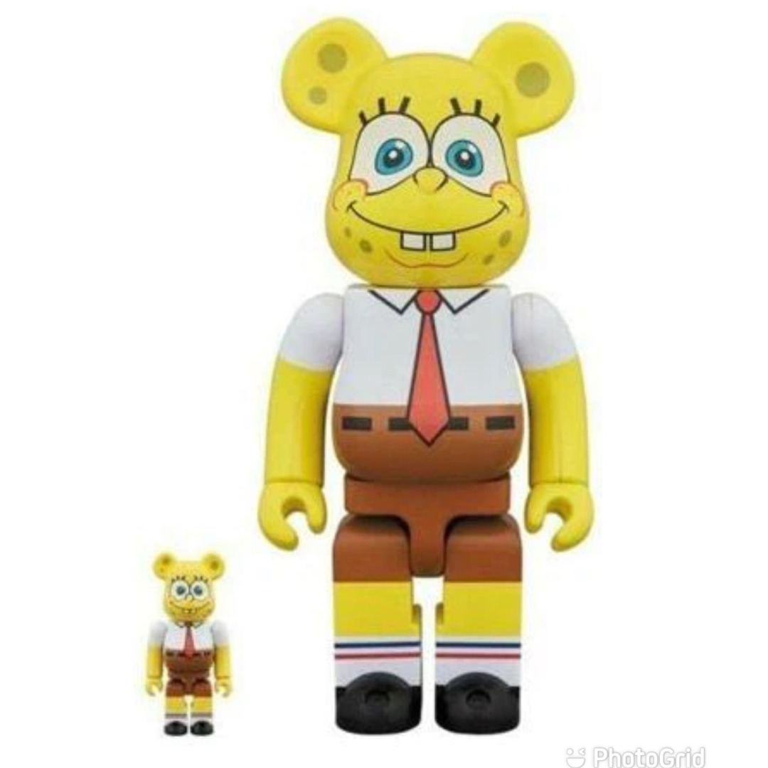 SpongeBob 400% & 100% medicom Kubrick, Hobbies & Toys, Toys & Games on ...