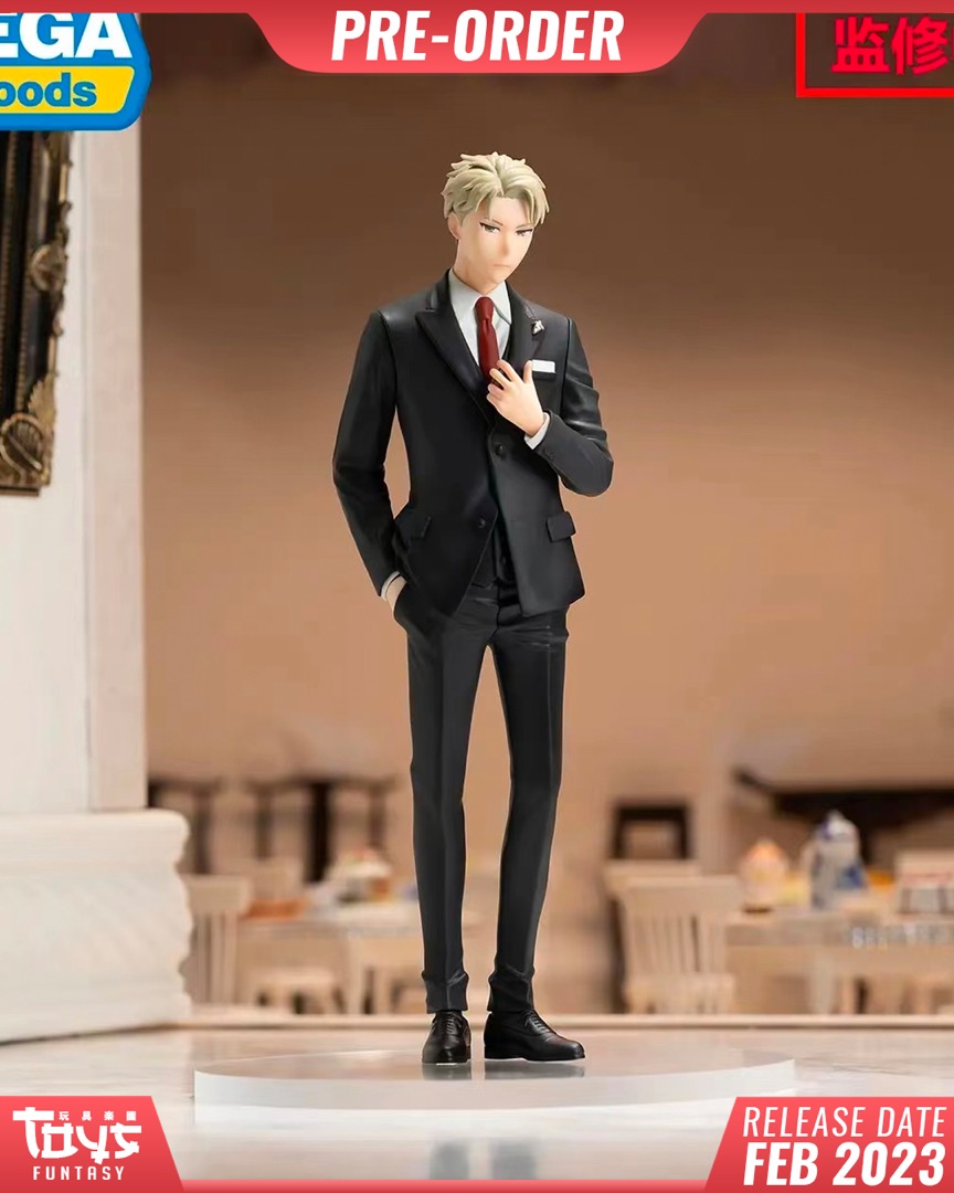 SPY x FAMILY - Sega - Loid Forger in Black Suit, Hobbies & Toys, Toys ...