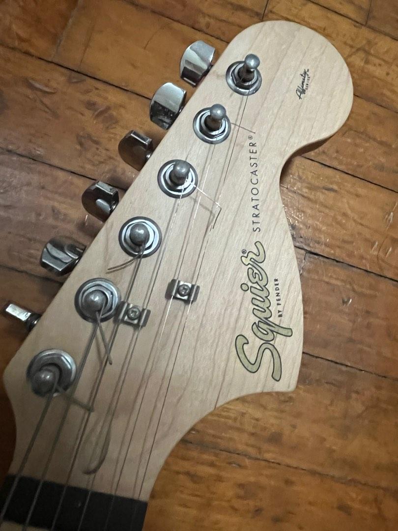 Squier Affinity Series Stratocaster Race Red Electric Guitar, Hobbies ...