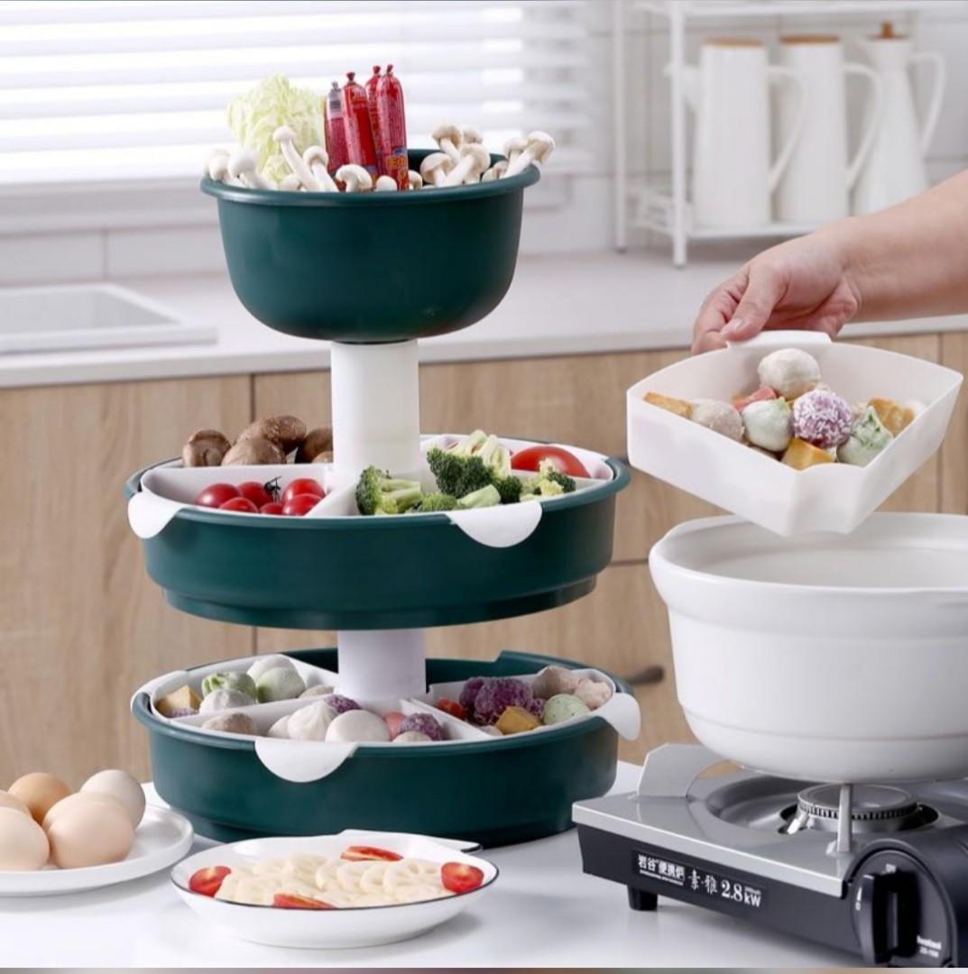 Steamboat food organiser, Furniture & Home Living, Kitchenware ...
