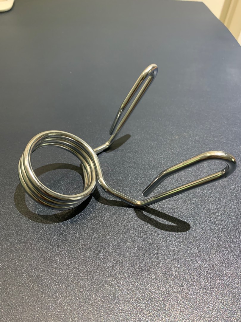 Steel spring clips/clamp 50mm x 2, Sports Equipment, Exercise & Fitness ...