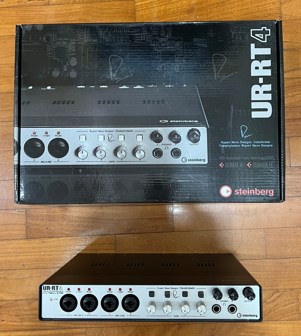 Steinberg UR-RT4 Audio Interface, Hobbies & Toys, Music & Media ...