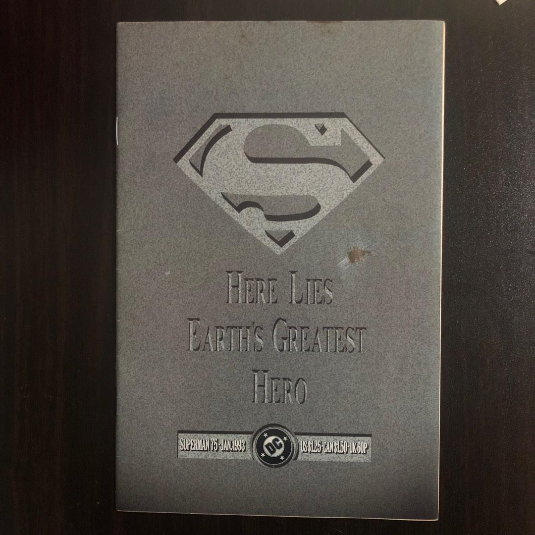 Superman Memorial Set, Hobbies & Toys, Books & Magazines, Comics ...