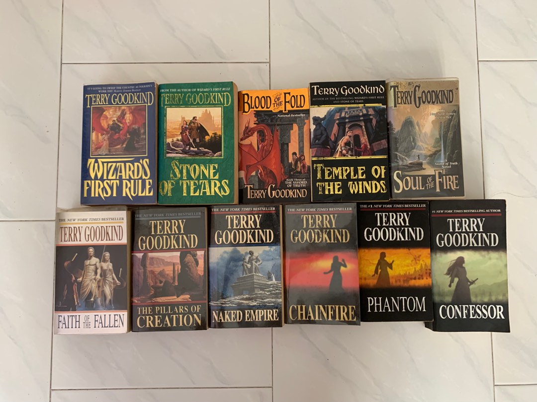 Sword of Truth book series, Hobbies & Toys, Books & Magazines, Fiction ...